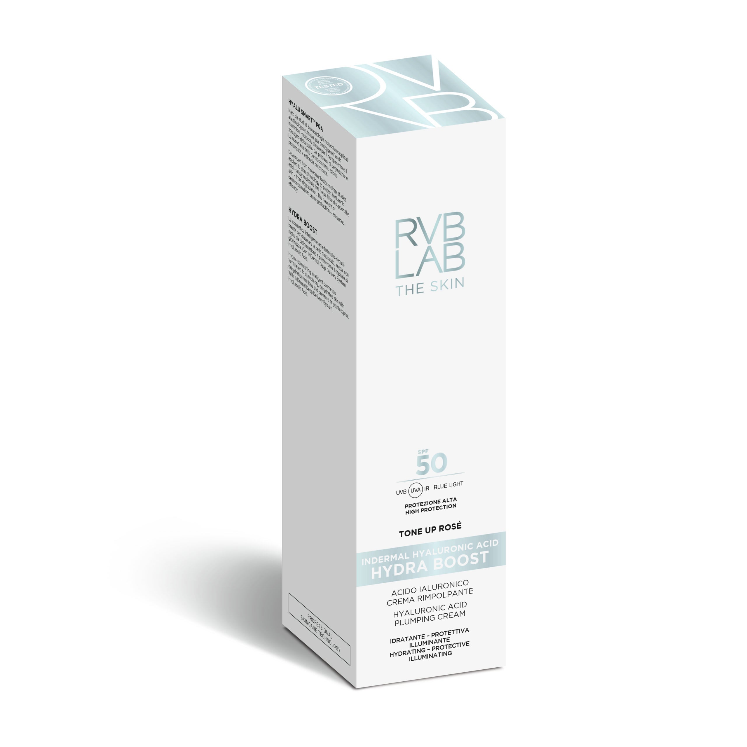 RVB LAB The Skin - HYDRA BOOST GLOW SKIN Krem wypełniający z kwasem hi ...